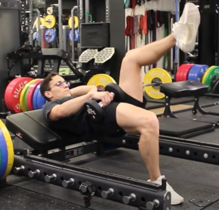 Hip thrust unilateral | Institute